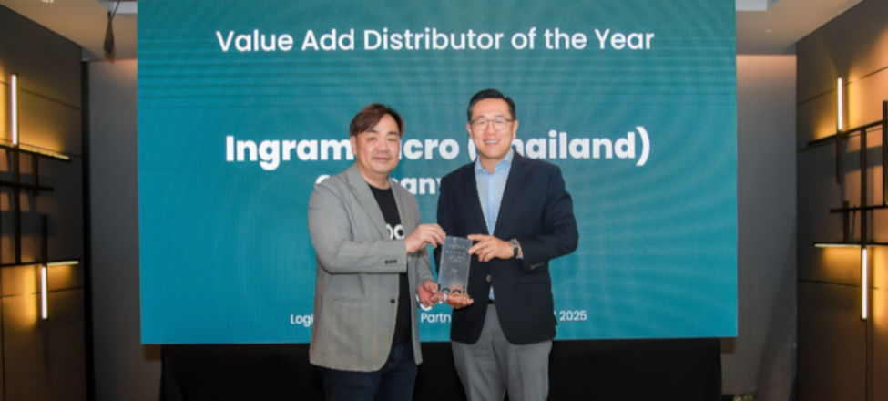 Logitech Value Add Distributor Award 2024 | Ingram Micro Thailand